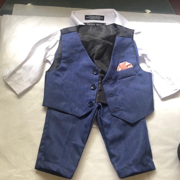 Andrew Fezza | Matching Sets | 69 Months Blue Suit | Poshmark
